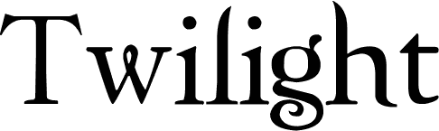 Twilight font
