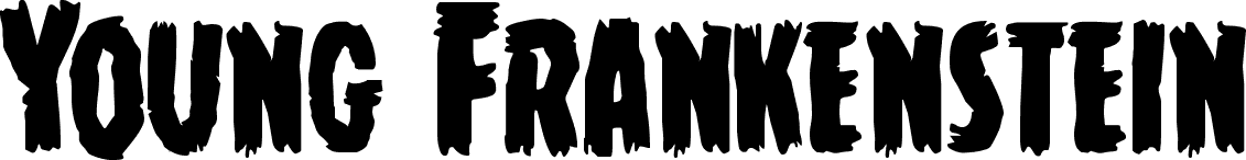Young Frankenstein Regular font